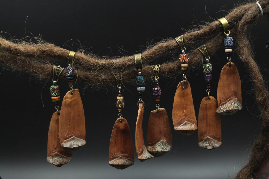 Dread Bead | Dread Pendant | Dread Jewelry | Wooden Jewelry for ...