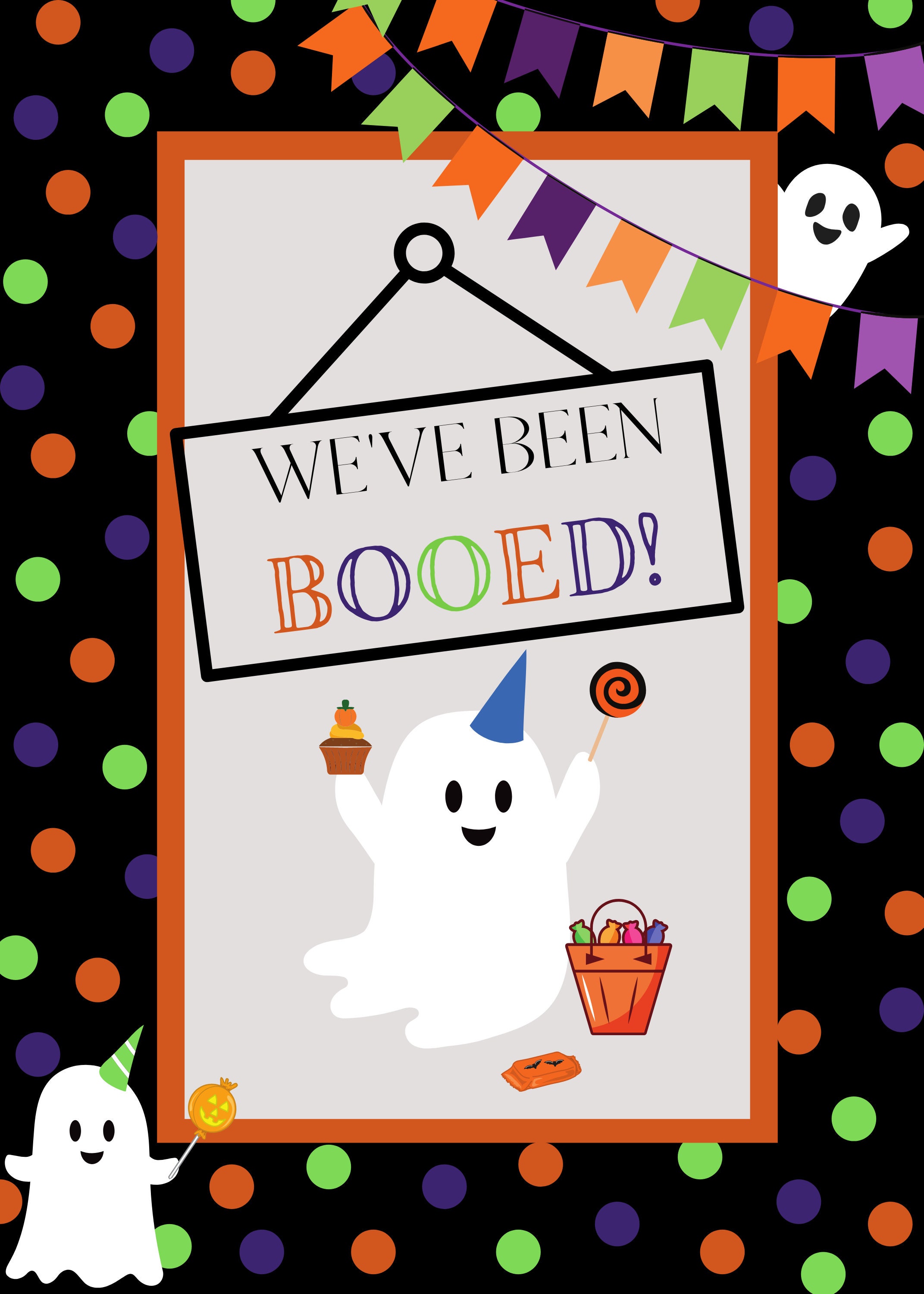 We've Been Booed, You've Been Boo'd, Halloween Game, Halloween ...