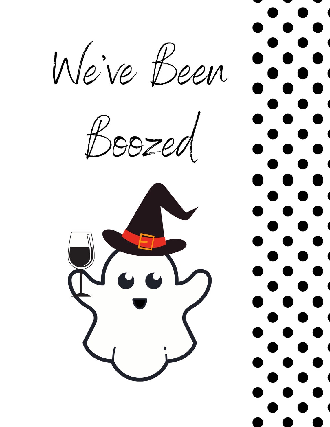 We've Been Boozed, You've Been Boo'd, Booed Halloween Game, Halloween ...