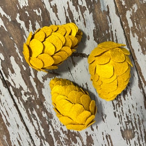 Handmade Felt Pinecones, Autumn Tablescapes, Fall Decor, Nature Indoors ...