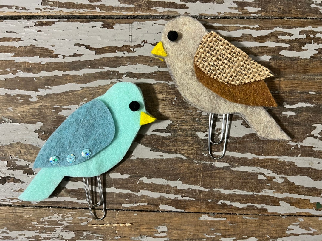 Bird Bookmark Kit, DIY Gift, Craft Fun at Home, Summer Fun for Adults ...