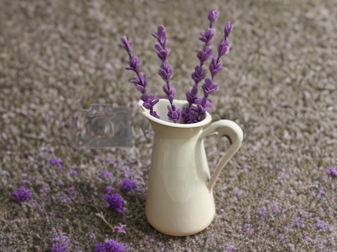 Lavender Stem Craft Kit, Spring Tablescapes, Felt Fun at Home, Fun ...