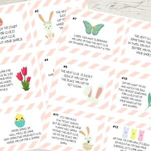 Easter Scavenger Hunt, Spring Game, Fun at Home, Printable for All Ages ...