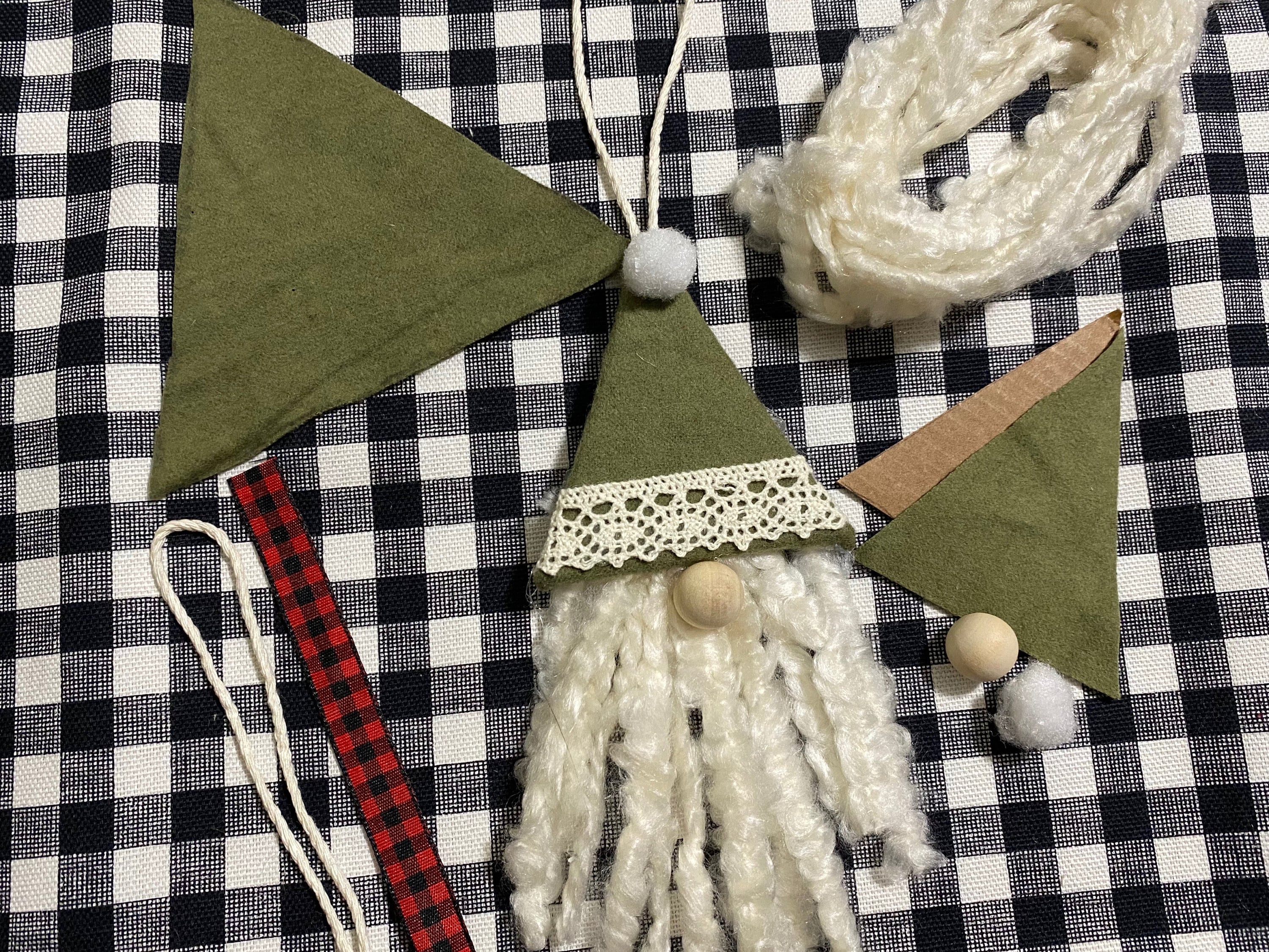 Gnome Ornament Kit DIY Christmas Gift Craft Fun at Home for - Etsy