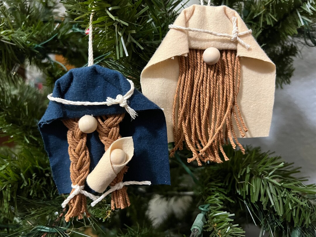 Gnometivity Ornament Kit, DIY Nativity Christmas Gift, Gnome Craft Fun ...