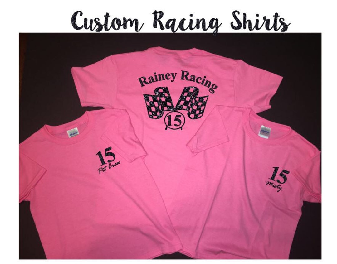 Custom Racing Shirt, Pit Crew Shirt, Dirt Track Shirt, Motorcycle ...