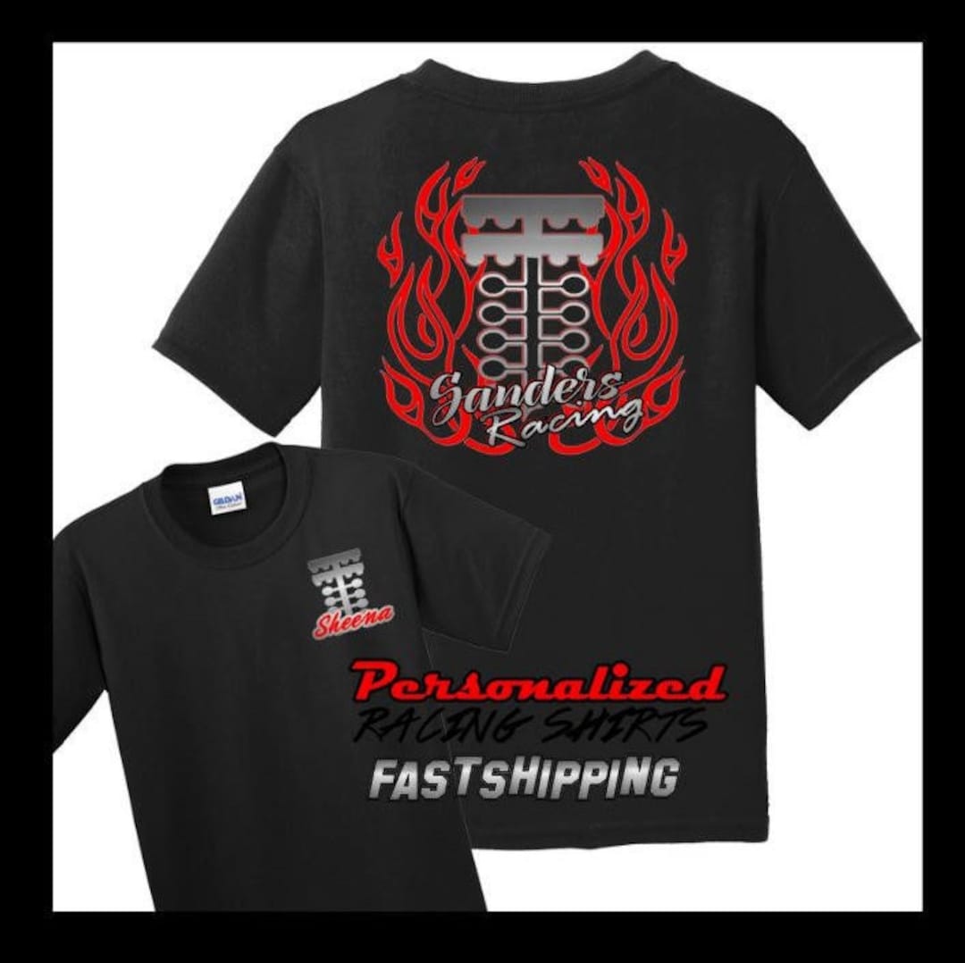Drag Racing Shirt, Drag Racing Clothing, Custom Racing Shirts, Drag ...