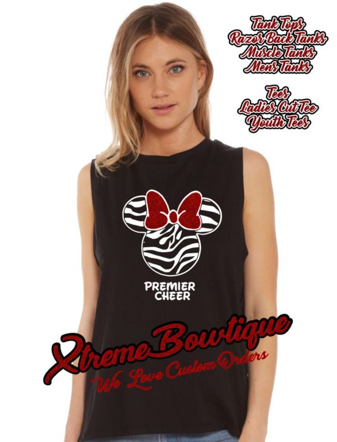 Fast Shipping, Disney Cheer Tank Top, Disney Cheer Shirt, Disney Team ...