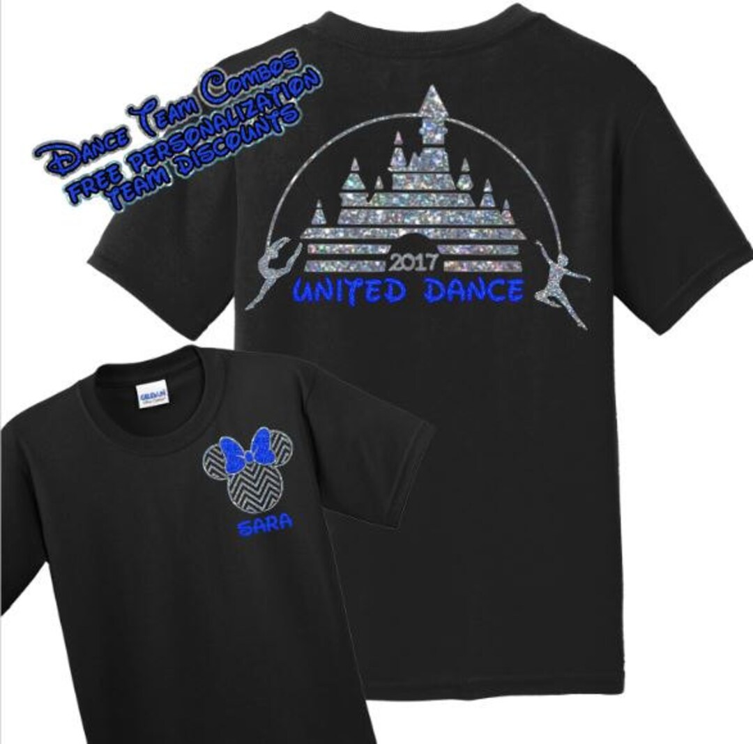 Disney Dance Shirt, Disney Cheer Shirt, Fast Shipping - Etsy