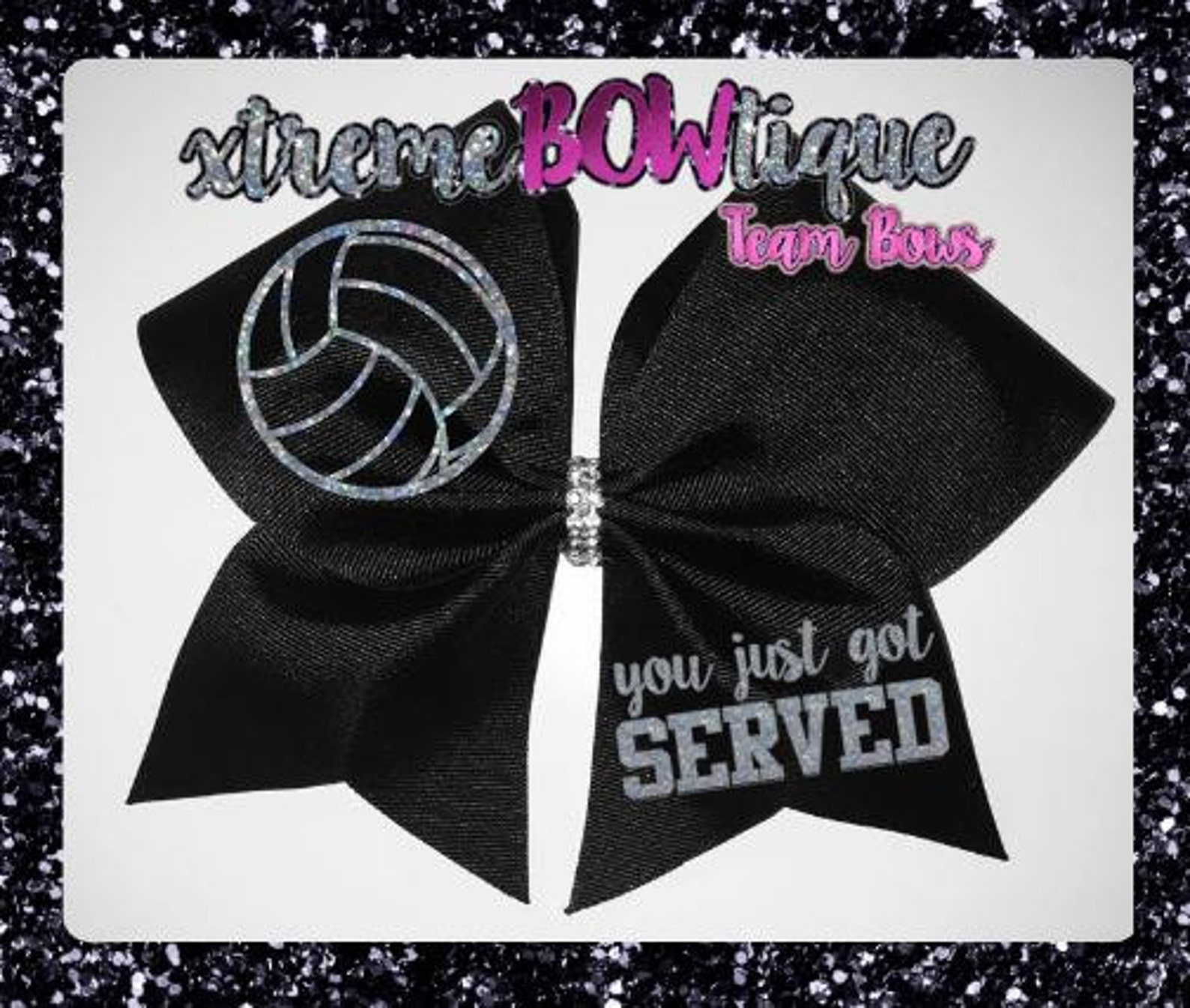 Volleyball Bow Volleyball Bows Volleyball Team Bows - Etsy
