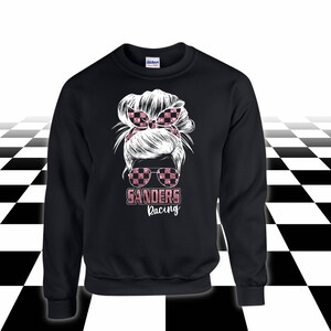 Custom Drag Racing Sweatshirt, Race Mom Shirt, Race Wife Shirt, Ladies ...