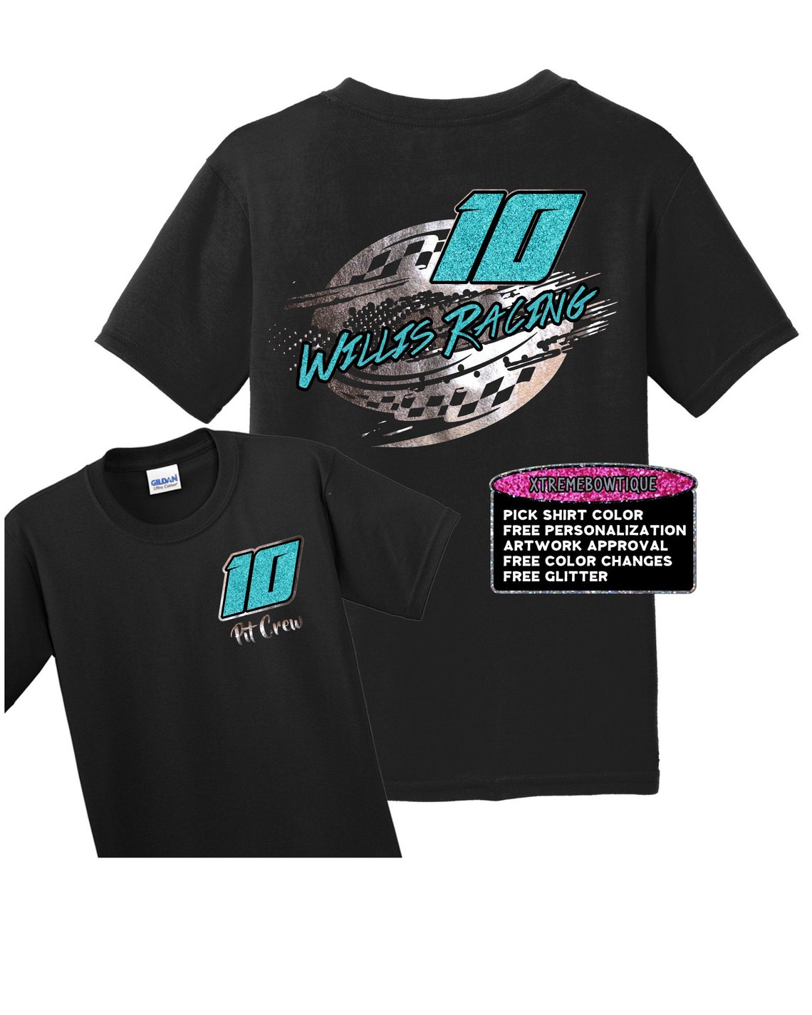 Motorcycle Shirt Racing Team Shirt Pit Crew Shirt BMX - Etsy