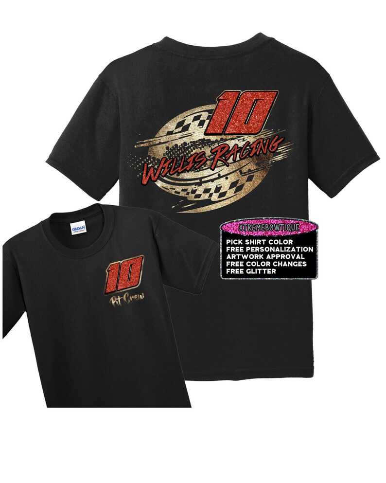 Racing Shirt Custom Racing Shirt Personalized Racing Shirt Etsy