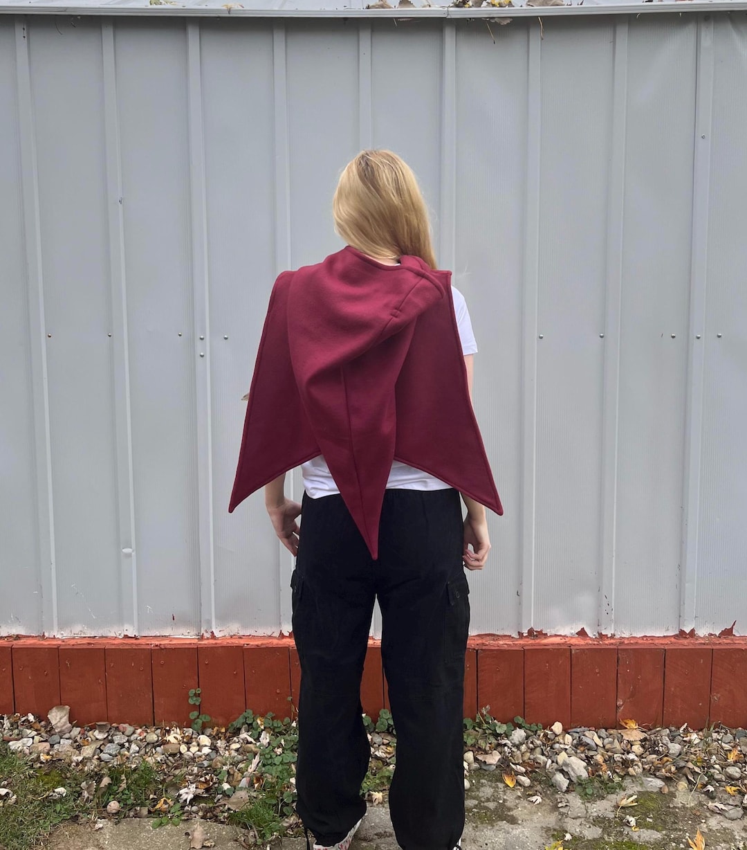 Fleece Dirk Strider Godtier Hood Cape - Etsy