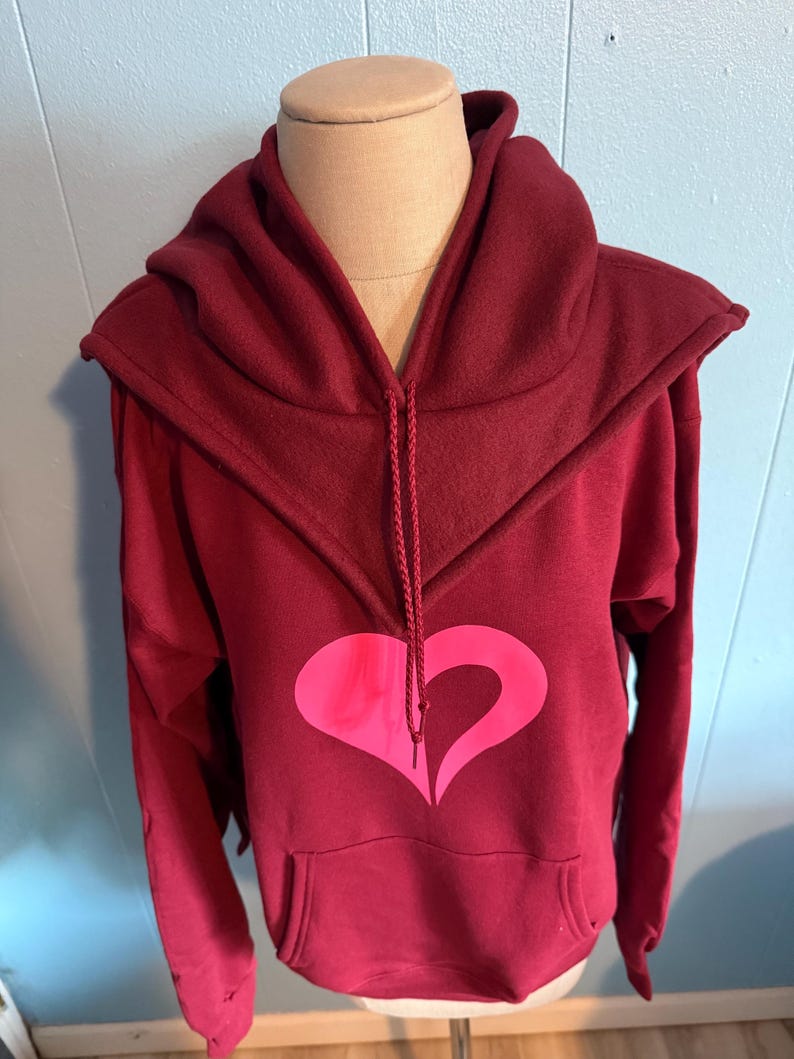 Dirk Hoodie Godtier With Fleece Cape Attached - Etsy