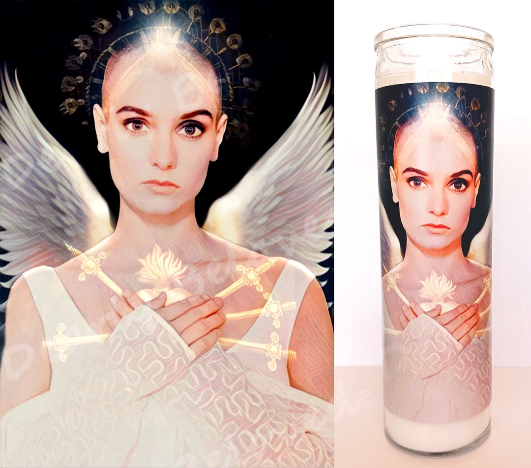 Saint Sinead, Prayer Candle, Our Lady of Righteousness and Truth - Etsy