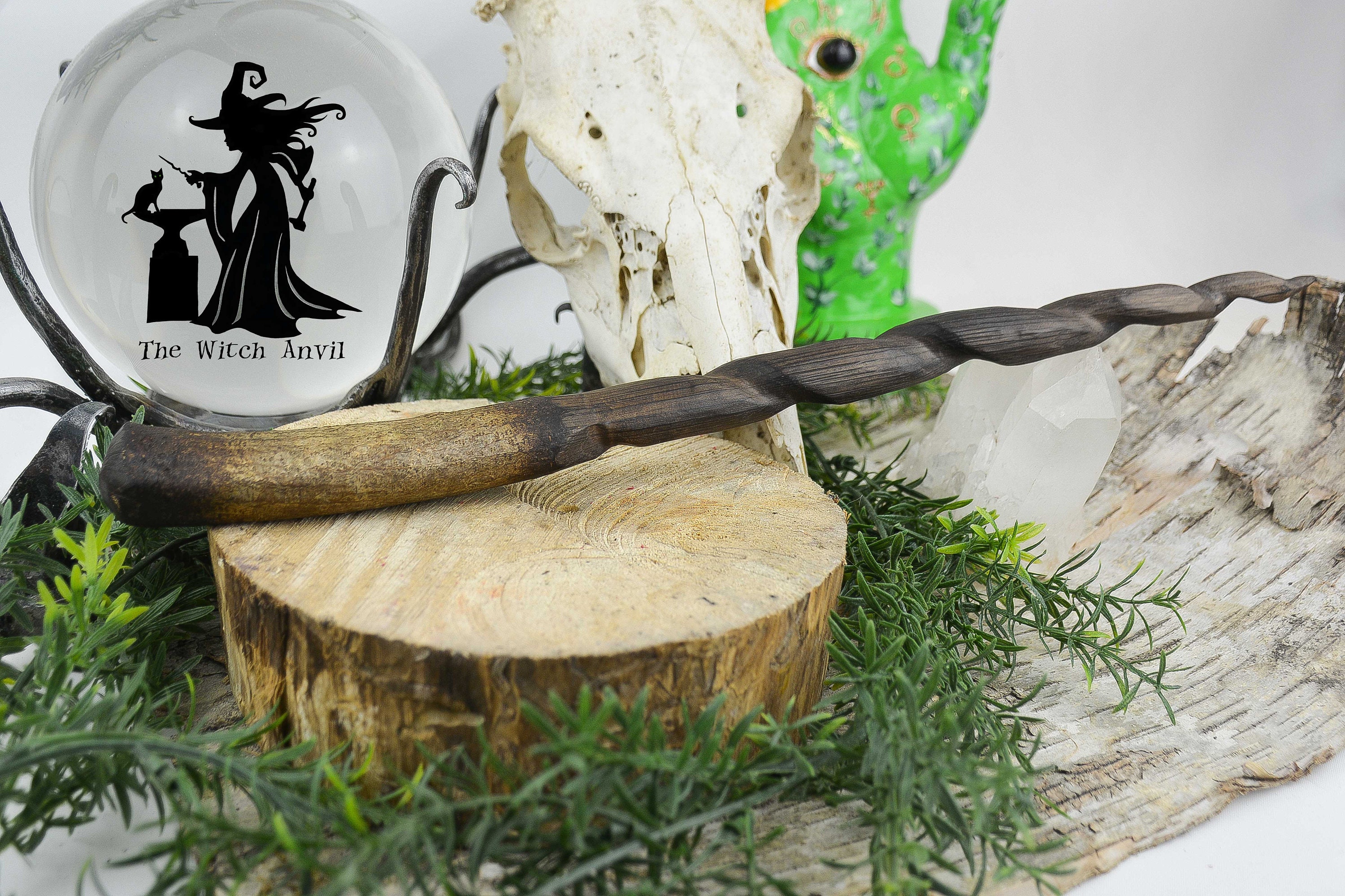 Traditional Wand Made of Hazel Wood hazel Named Aon-adharc - Etsy