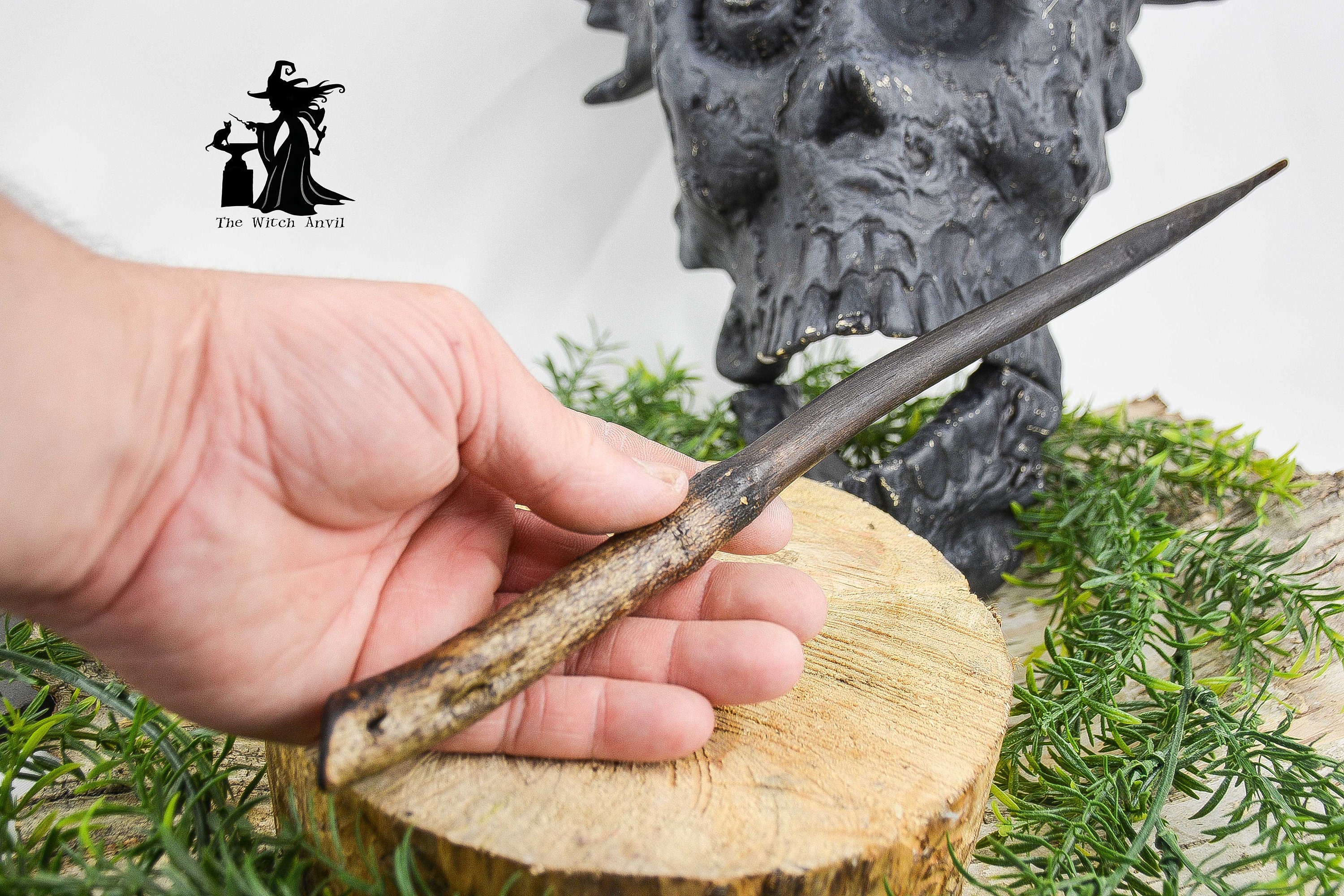 Traditional Chopstick,magic Wand,stick, in Hazel Wood Named Trì Snaidhm ...