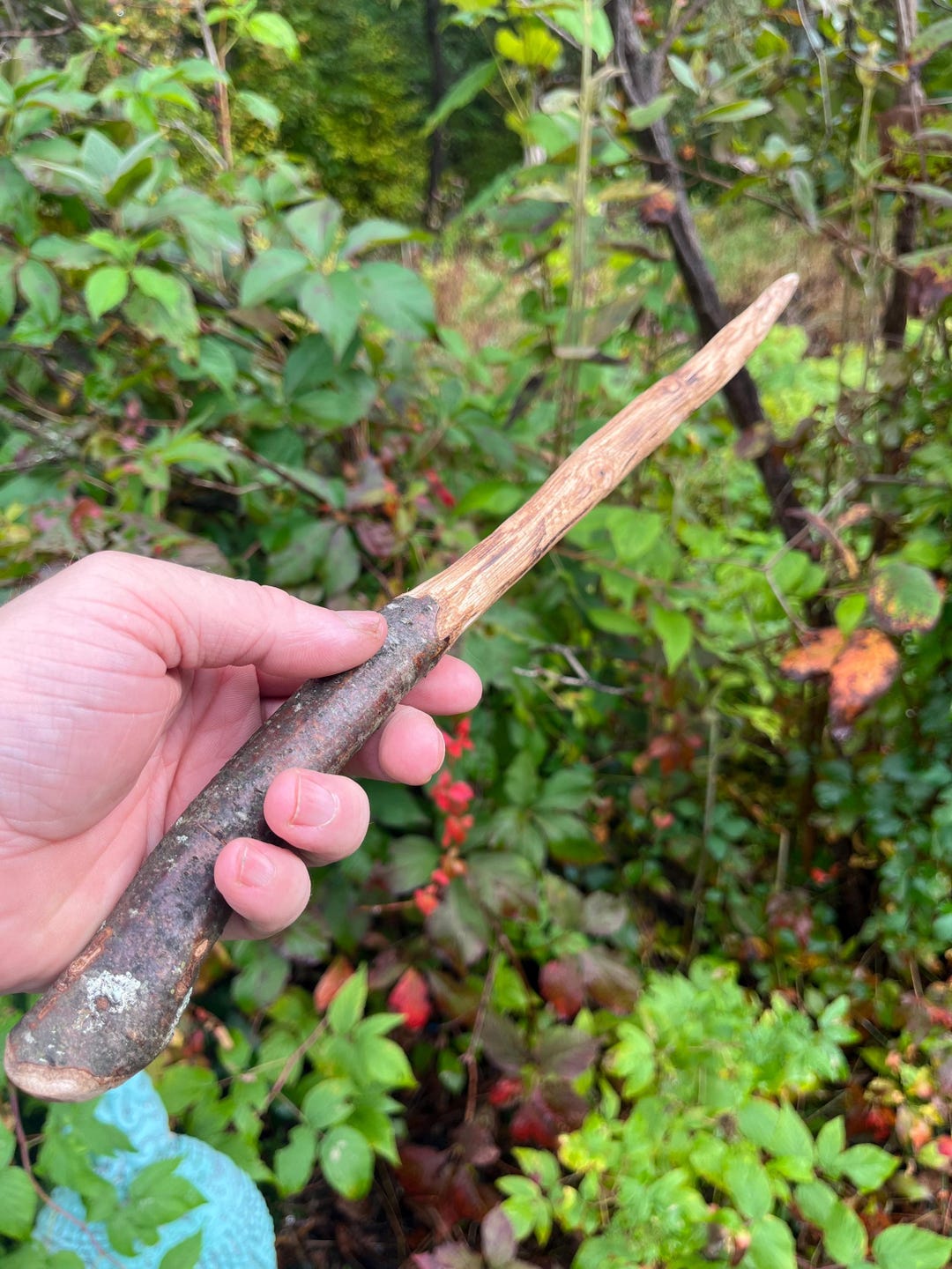 Traditional Wand Made of American Red Oak Named Seann Ìnean (old Nail ...