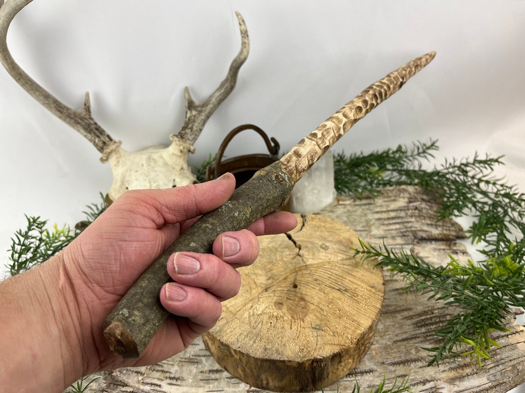 Traditional Wand Made of American Red Oak Named A' Phìob Mhòr (bagpipes ...