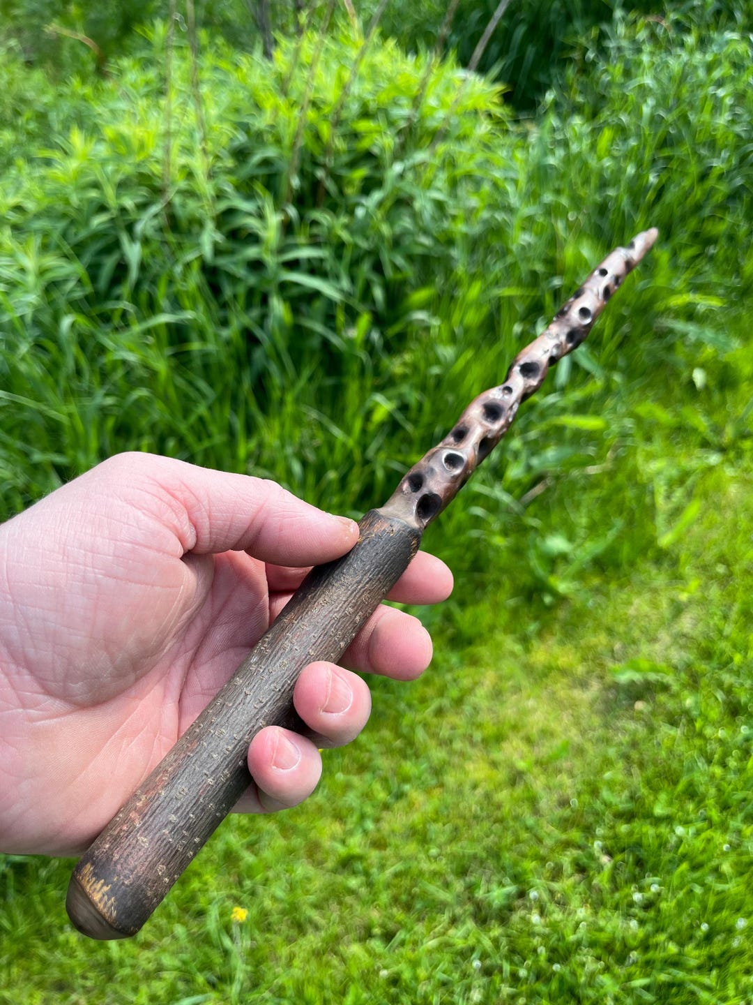 Magic Wand Made From Buckthorn Wood (06/11/2025) on This Full Moon Day ...