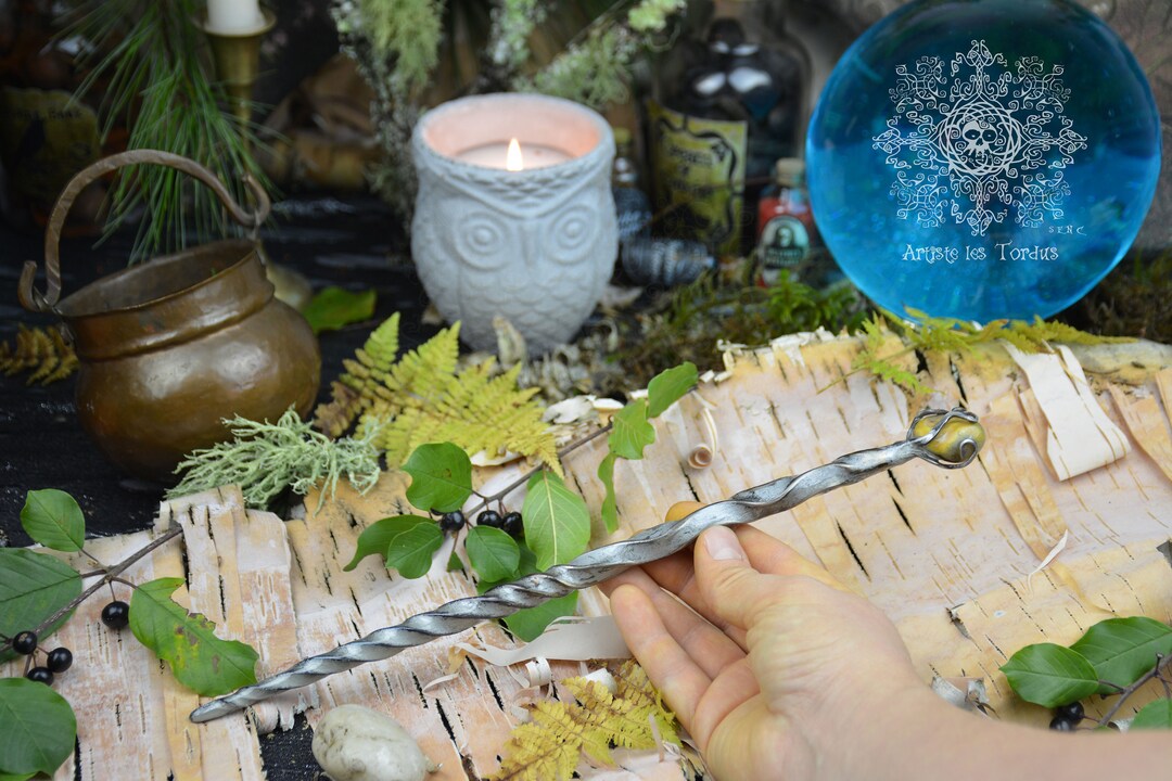 Magic Wand Made Under the Fire of the Forge, and Hammered and Then ...