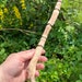 Rustic Hawthorn Wood Witch's Wand Named Sgèile Bheag small Scale - Etsy