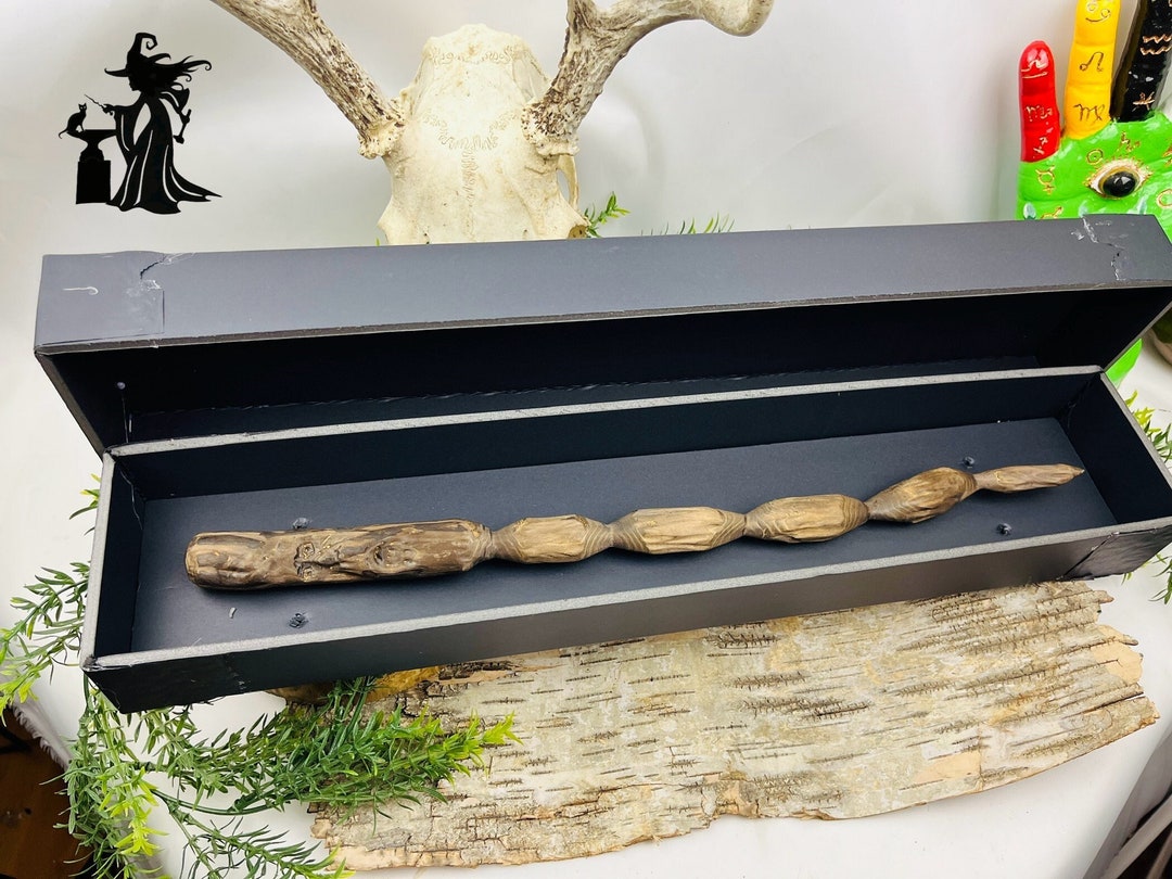 Traditional Wand Made of Buckthorn Wood (rhamnus Cathartica) Named ...
