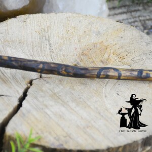 Magic and Rustic Wand of Natural Natural Winter Holly Stick - Etsy