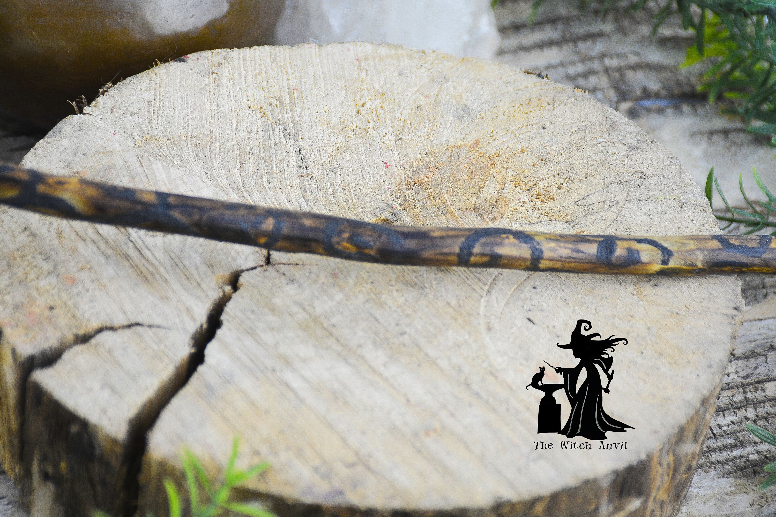 Magic and Rustic Wand of Natural Natural Winter Holly Stick - Etsy