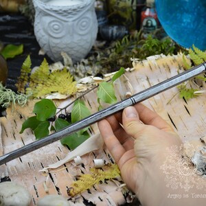 A Magic Wand Made Under the Fire of the Forge, and Hammered Then Worked ...