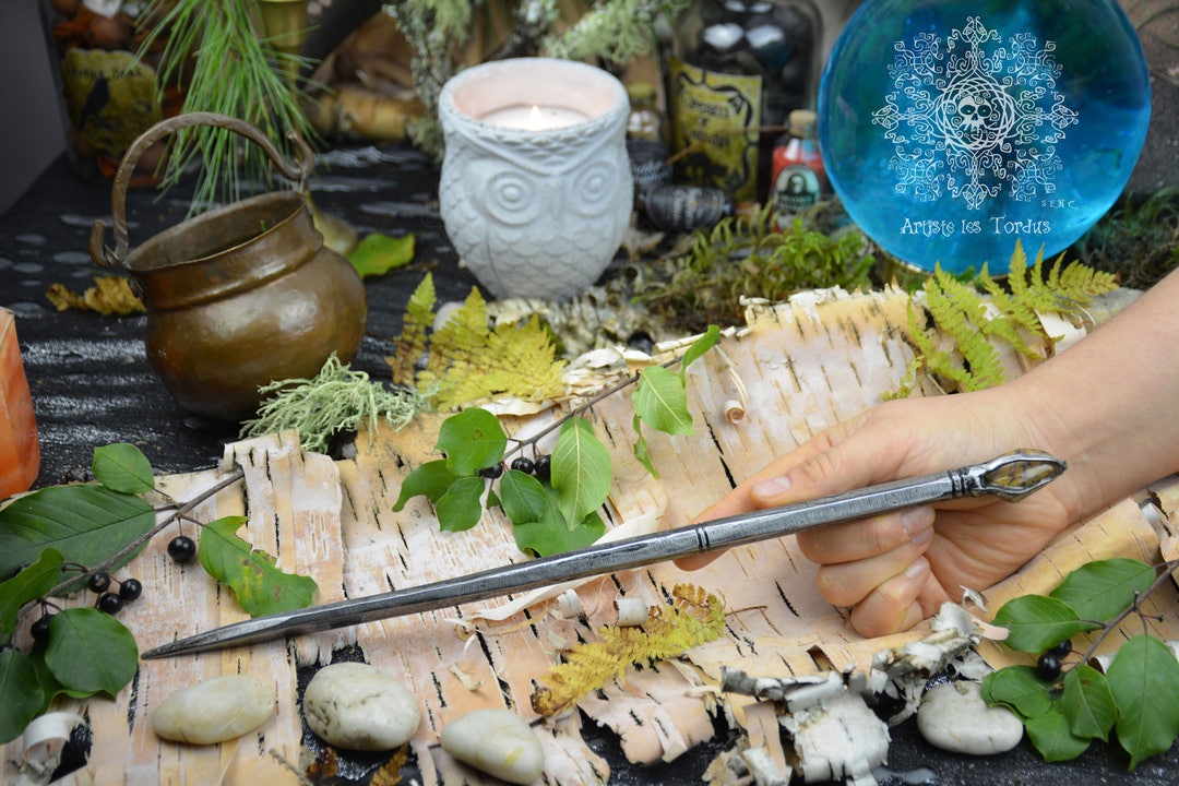 A Magic Wand Made Under the Fire of the Forge, and Hammered Then Worked ...