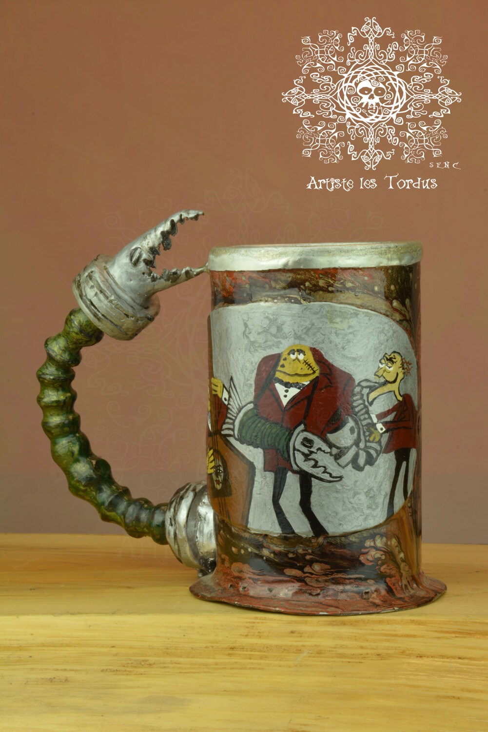 Beer gift ideas mayor tankard mug stein placed on a mug - Etsy Canada