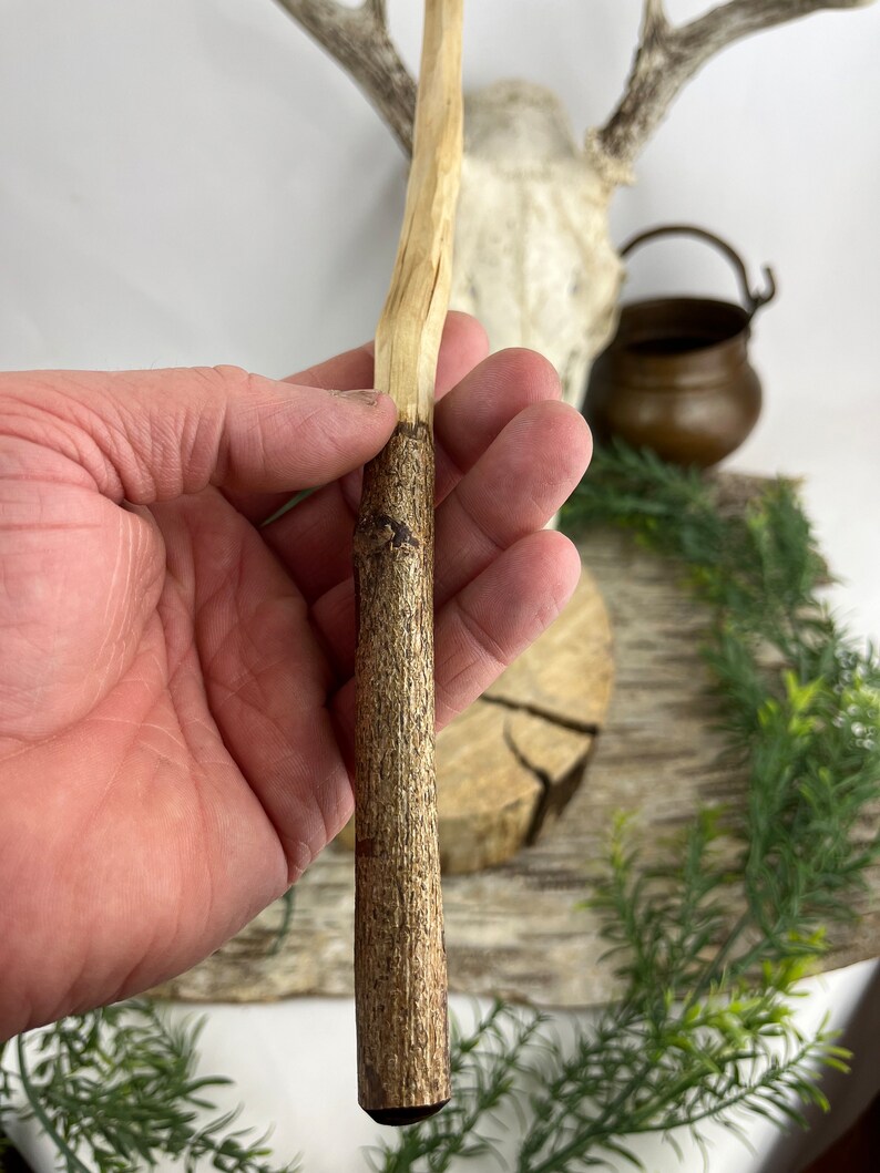 Traditional Chopstick,magic Wand,stick, in Hazel Wood Named Gealach ...