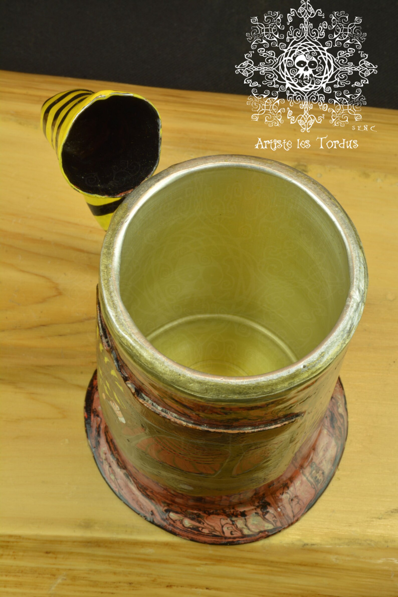 Beer gift ideas mayor tankard mug stein placed on a mug | Etsy