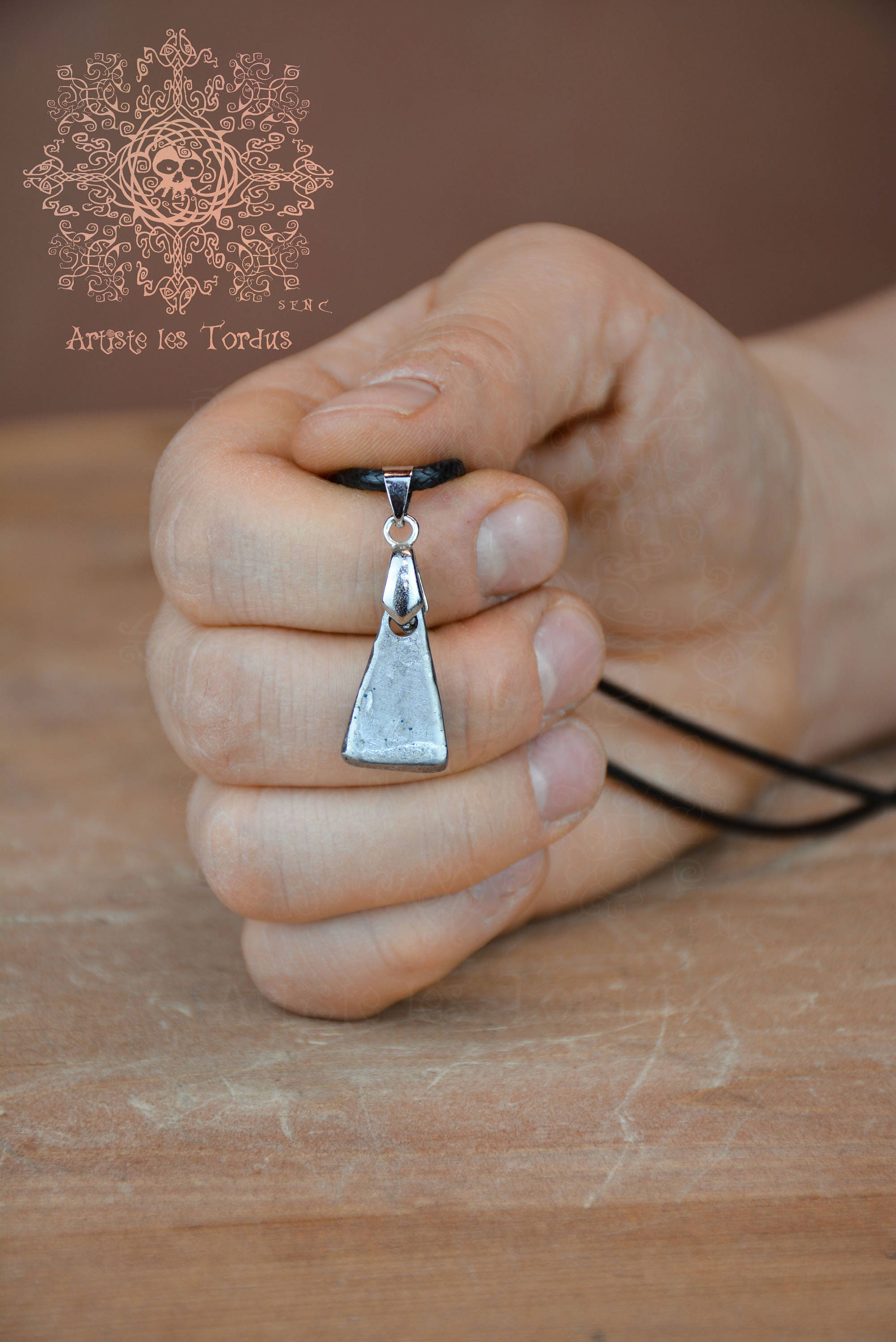 Pyramid-shaped Pendant - Etsy