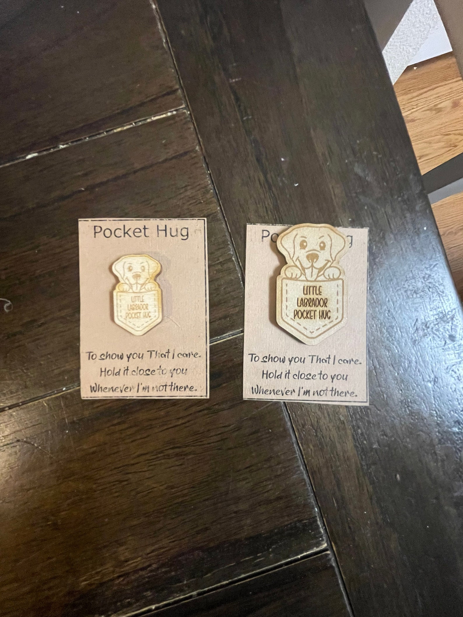 Pocket Hug Gift | Kid Classroom Set Favor |animal Wooden Pocket Hug ...