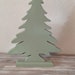 Decorative Painted Wood Evergreen Tree - Etsy