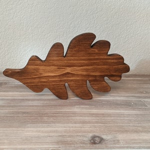 Decorative Painted Wood Fall Leaves - Etsy