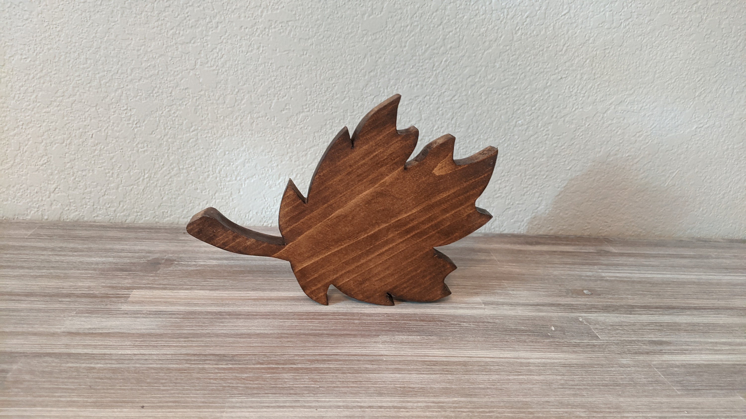 Decorative Painted Wood Fall Leaves - Etsy