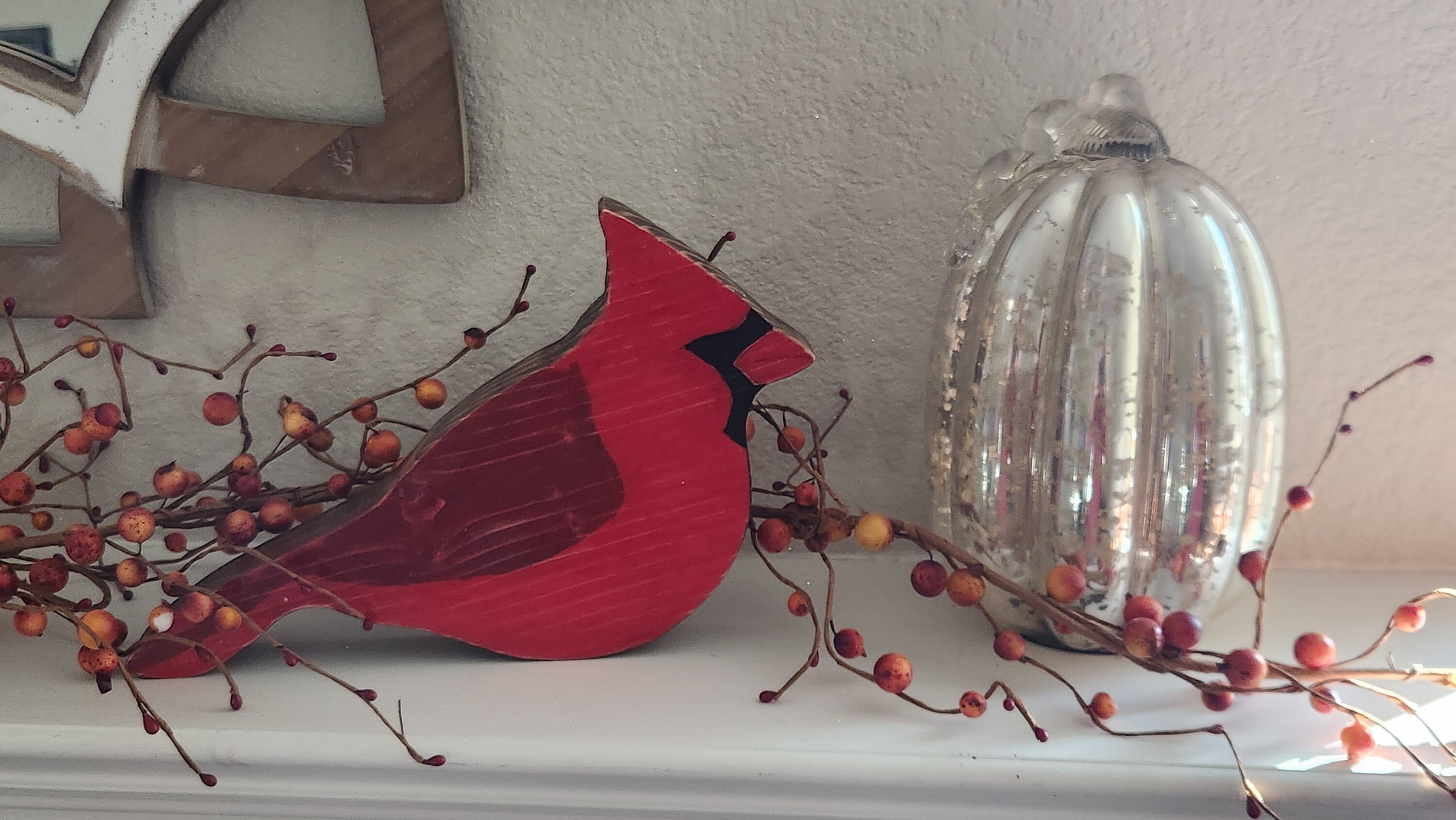 Decorative Wood Cardinal - Etsy