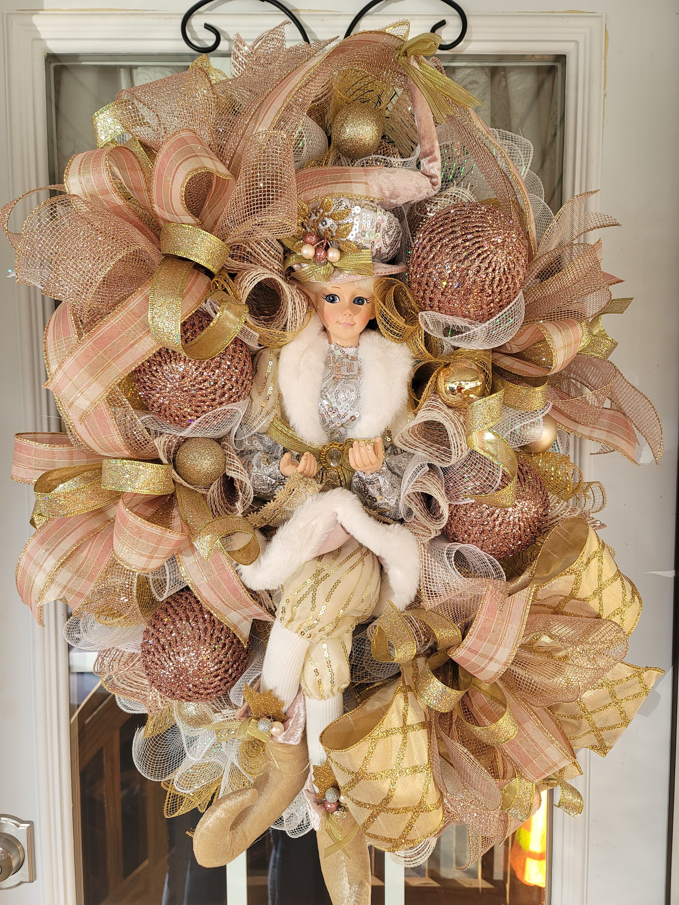 Elegant Pixie Wreath Fairy Wreath Elf Wreath Christmas - Etsy