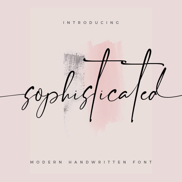 Sophisticated Fonts - Etsy
