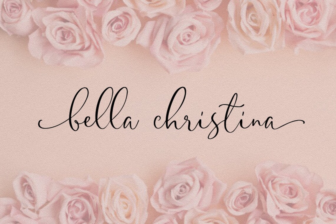 Digital Font Font Download Calligraphy Font Handwritten - Etsy