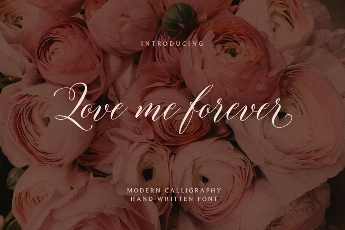 Digital Font Font Download Calligraphy Font Handwritten - Etsy