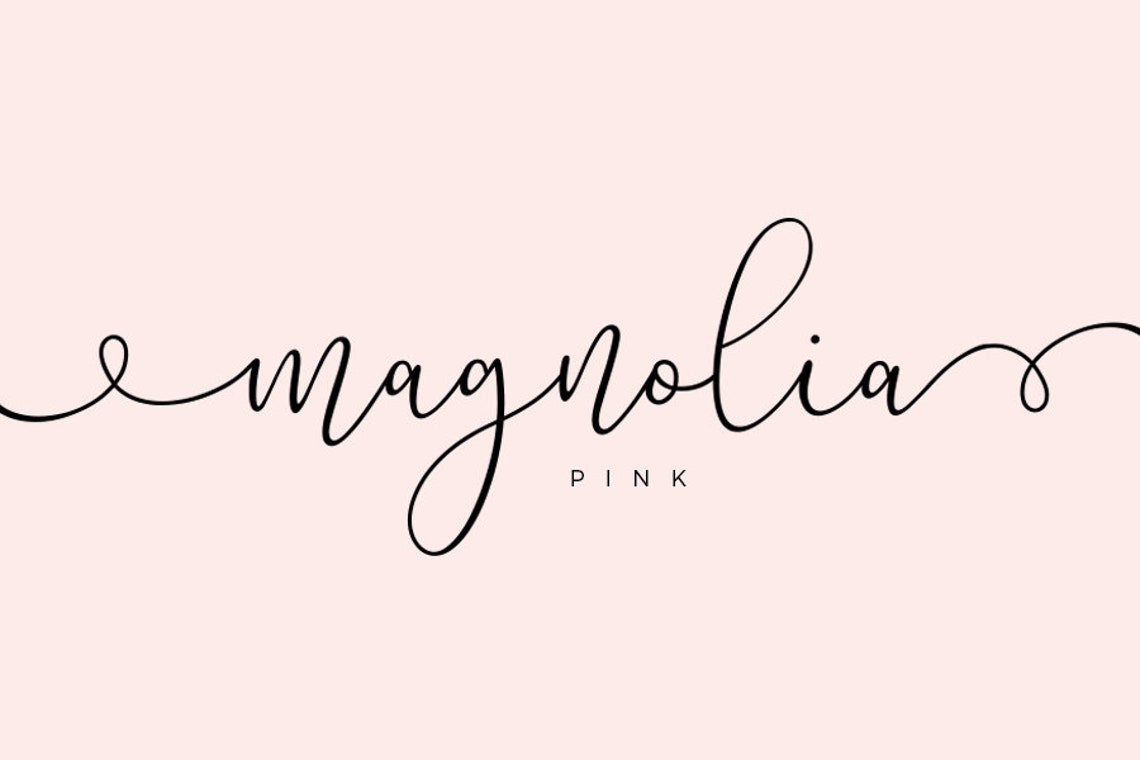 Calligraphy Font, Swirls Font, Script Font, Handwritten Font, Ligatures ...