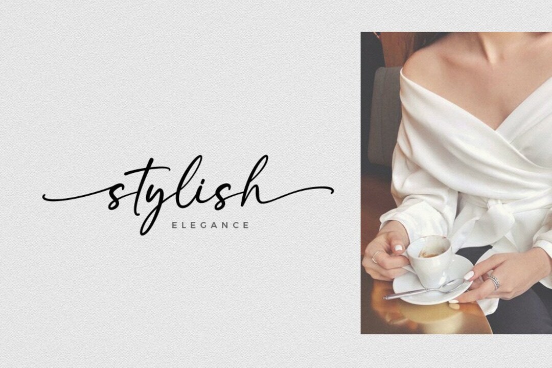 Digital Font, Font Download, Calligraphy Font,swirly Font, Feminine ...