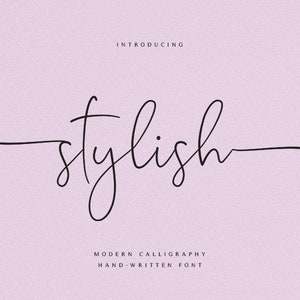 Swirls Font, Font Download, Digital Font, Script Font, Handwritten Font ...
