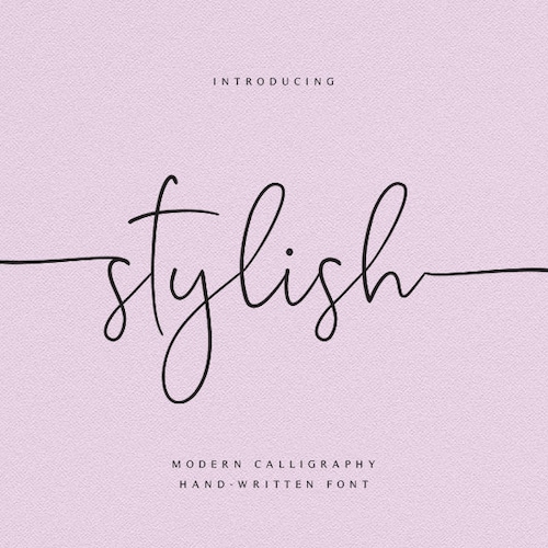 Swirls Font Font Download Digital Font Script Font - Etsy