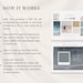 Neutral Blue Colour Palette | Brand Colour Palette | Editable Canva ...